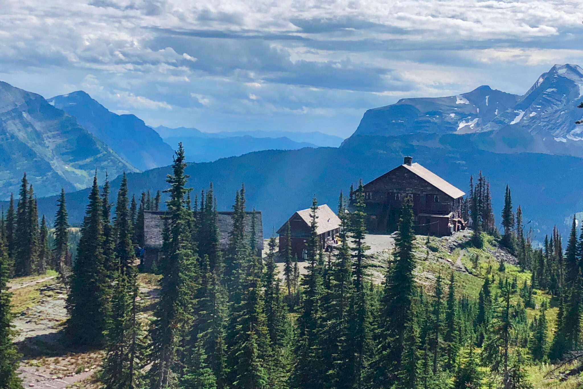 Glacier National Park Backcountry Chalet Adventure
